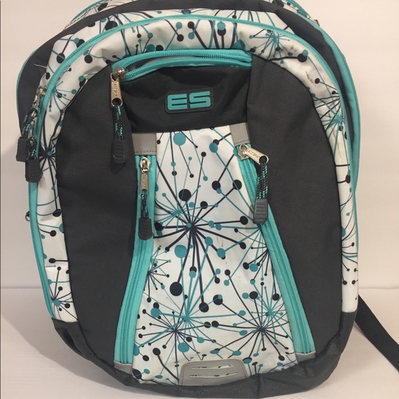 ES | Bags | Es Full Size Backpack Laptop Bag | Poshmark